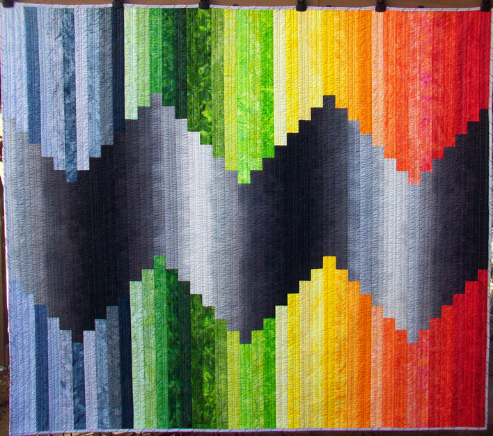 Gallery – Linear – Modern Handmade Quilts for Sale