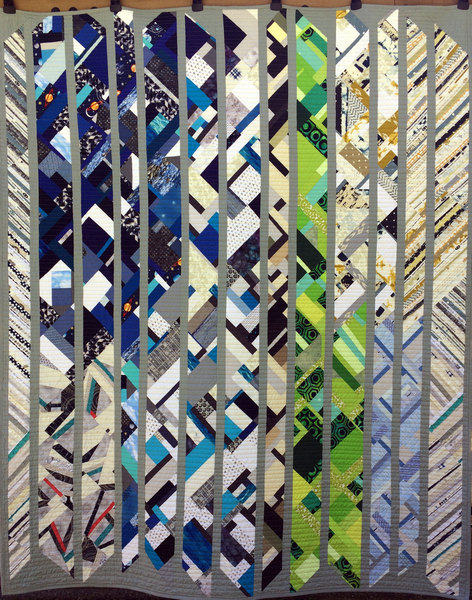 Gallery – Linear – Modern Handmade Quilts for Sale